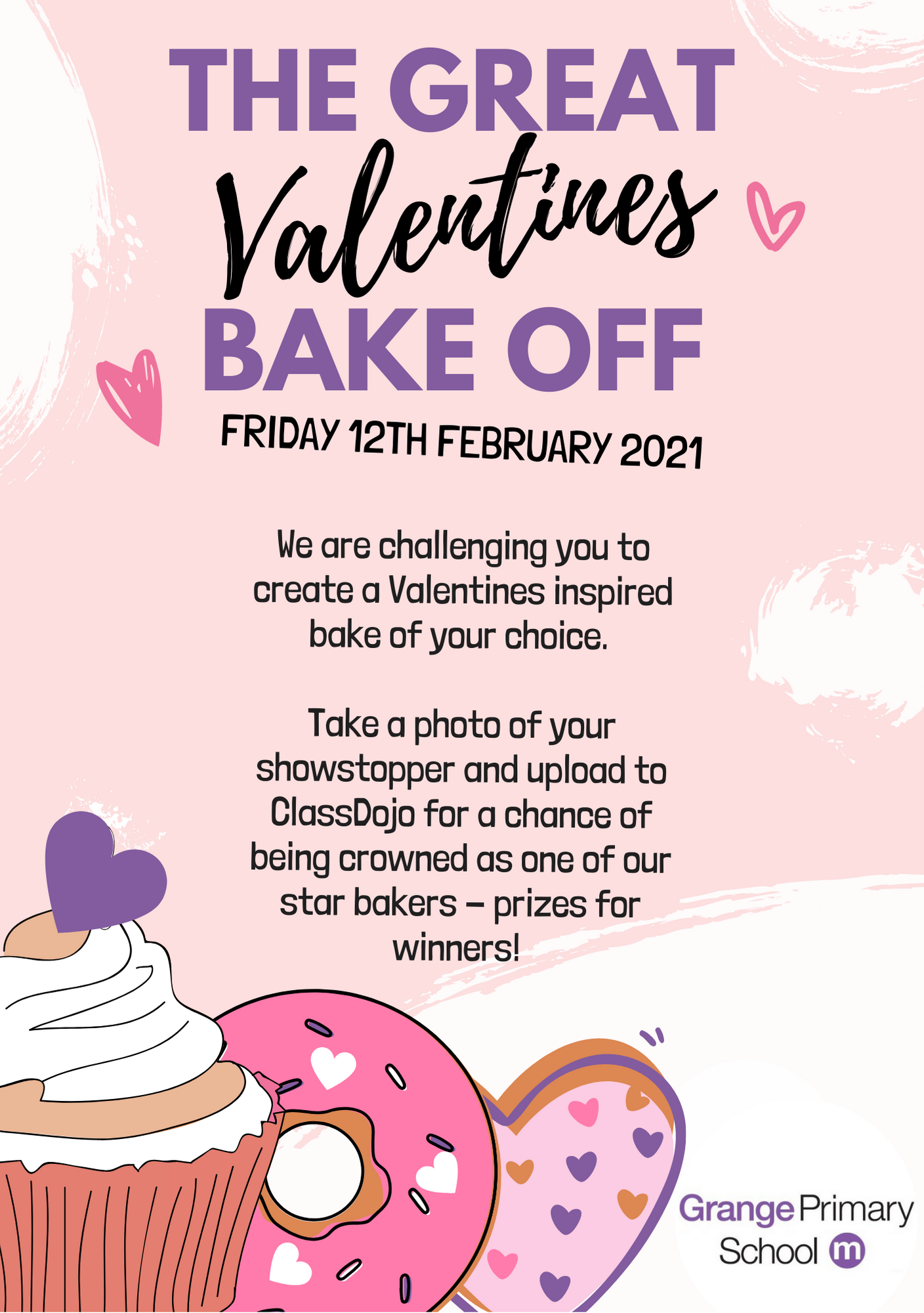 The Great Valentines Bake Off | Take part! - Grange Primary School