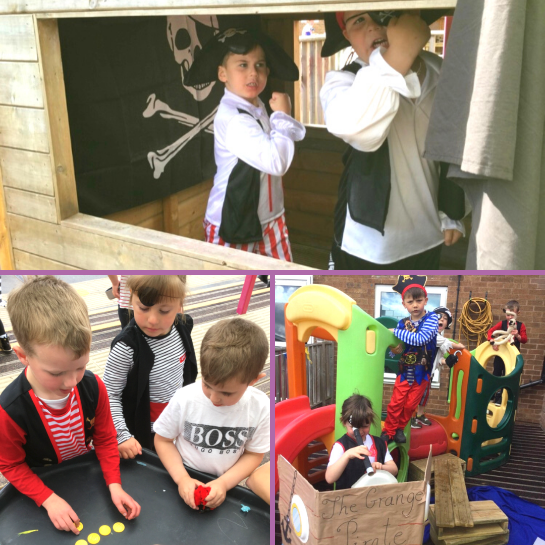 Pirates ahoy! EYFS pupils embrace Pirate Day - Grange Primary School
