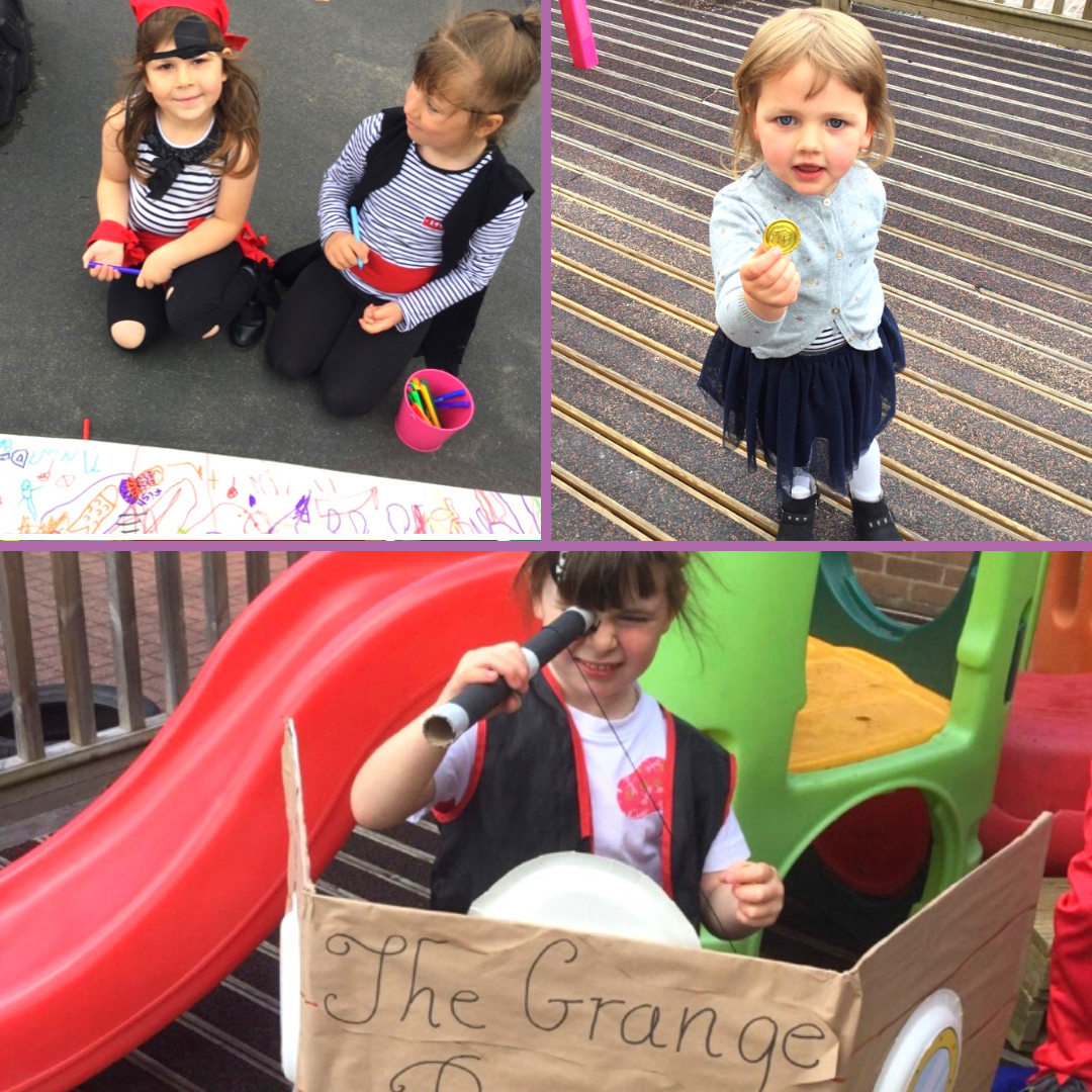 Pirates ahoy! EYFS pupils embrace Pirate Day - Grange Primary School