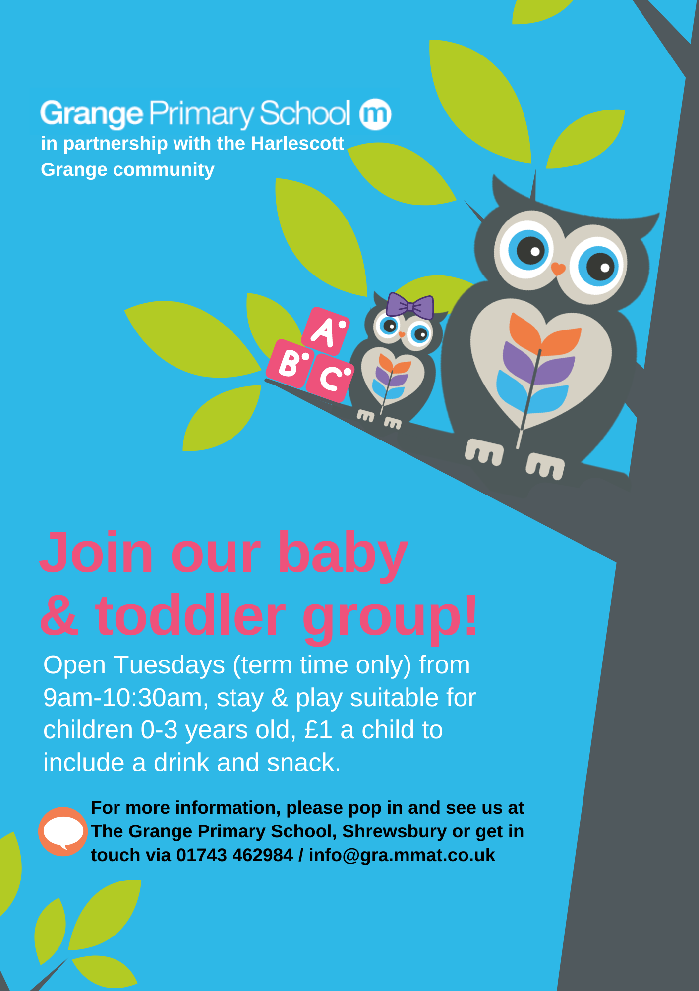 Baby & Toddler Group - Grange Primary School