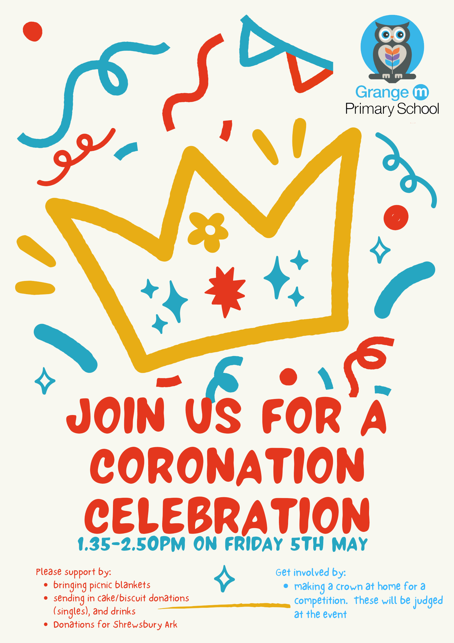 Grange Coronation Celebration - Grange Primary School