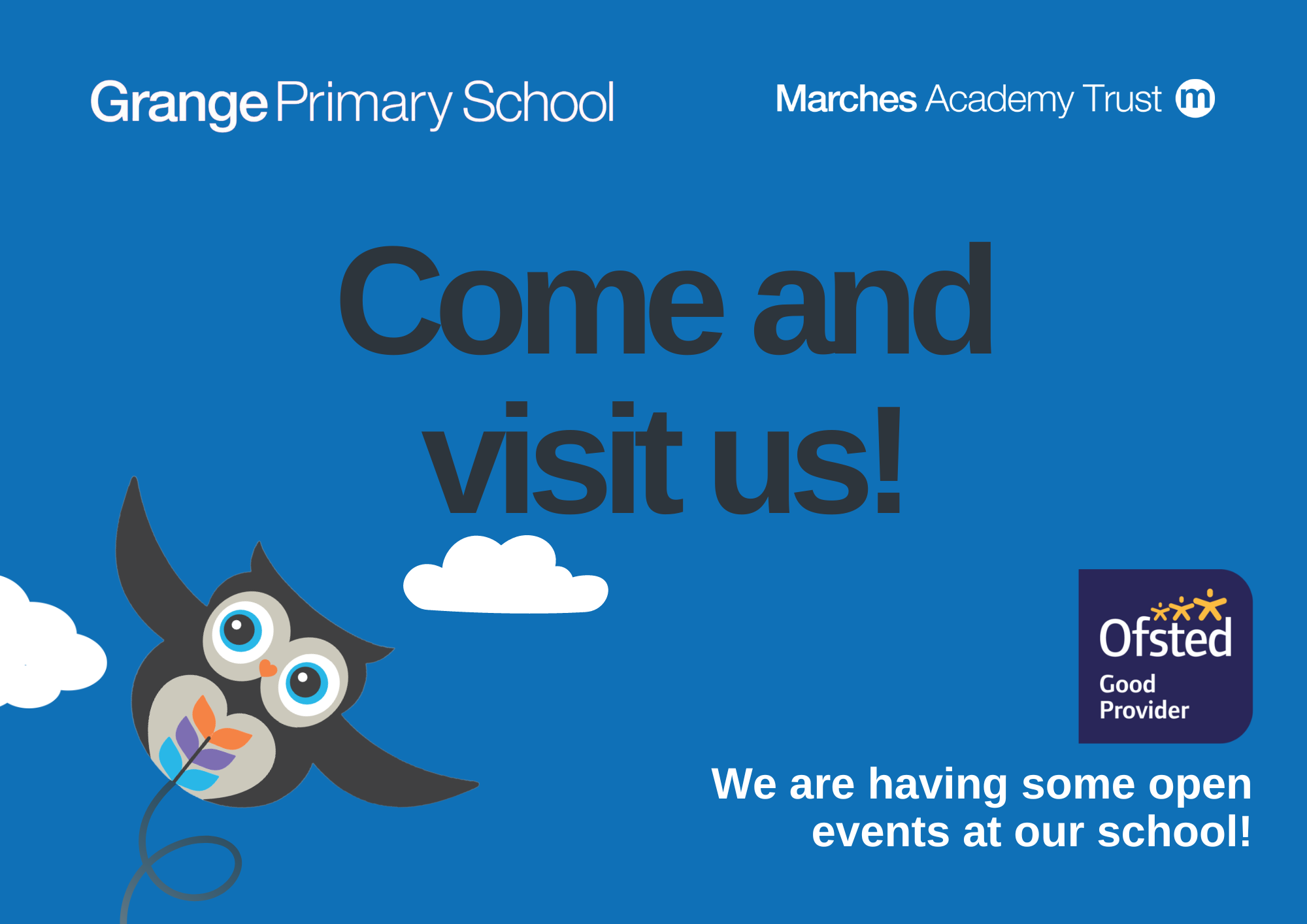 Grange Primary School Open Events | Become a Granger! - Grange Primary ...
